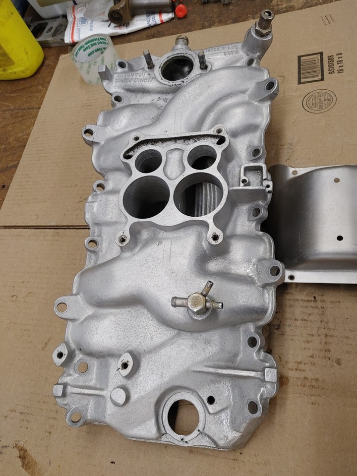 1969 Corvette BBC 427 390HP GM Winters Q-Jet Aluminum Intake 3947801 ...