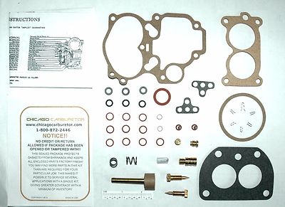 1937 CARBURETOR KIT CARTER WDO #366 2 BARREL PACKARD 120 -ETHANOL ...