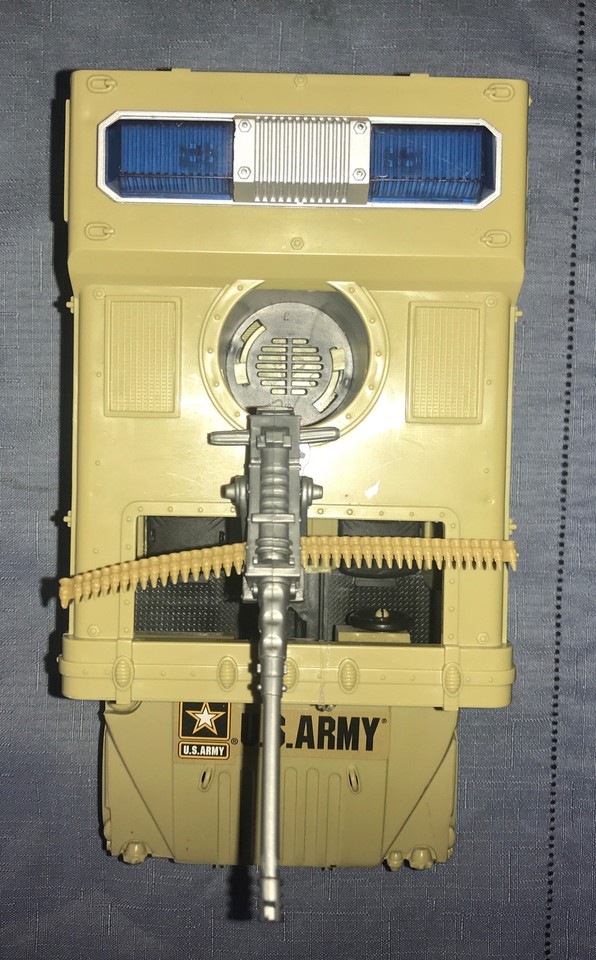 U.S. Army Chap Mei Toy Humvee Hummer Jeep Military Police Truck w ...