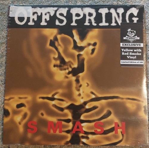 The Offspring Smash Vinyl LP Yellow Red Smoke Newbury Limited New | eBay