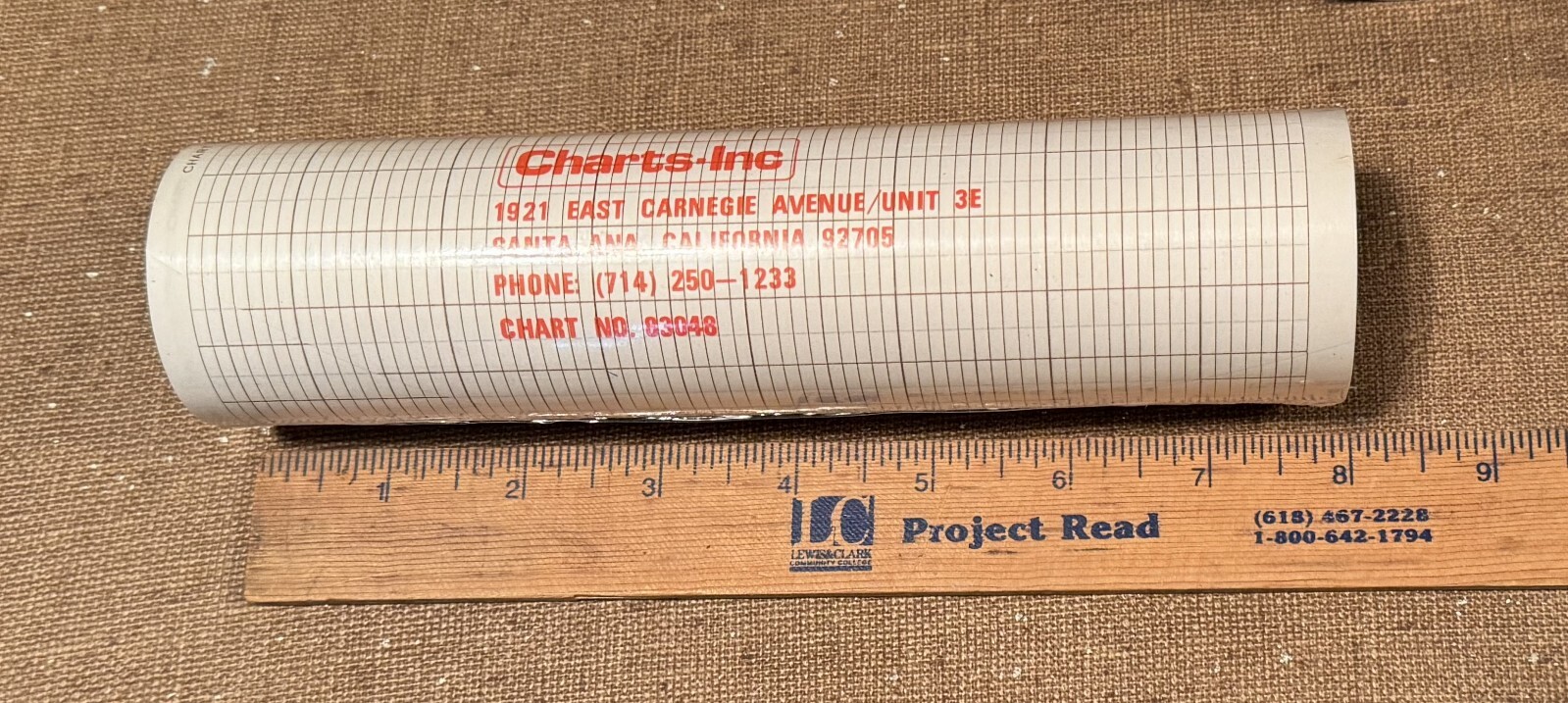 Charts Incorporated One Roll of Chart Paper for 8-inch Stoelting ...