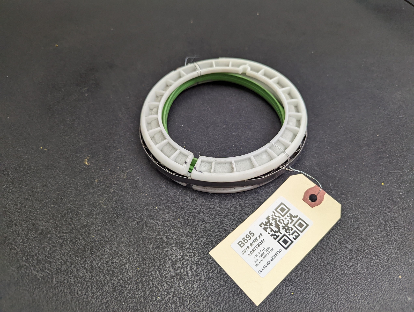 2PC Left Fuel Pump Lock Ring & O-Ring Seal 2018 BMW X6 16117162168 2015 ...