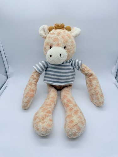 Bee Happy Giraffe Plush Rattle Kellytoy 18" Stuffed Animal Lovey Baby ...