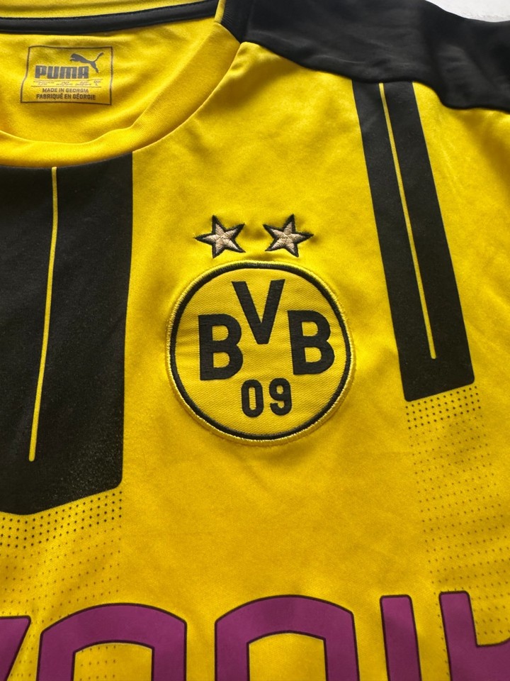 Puma Borussia Dortmund BVB 09 Men's Medium Home Jersey German Soccer ...