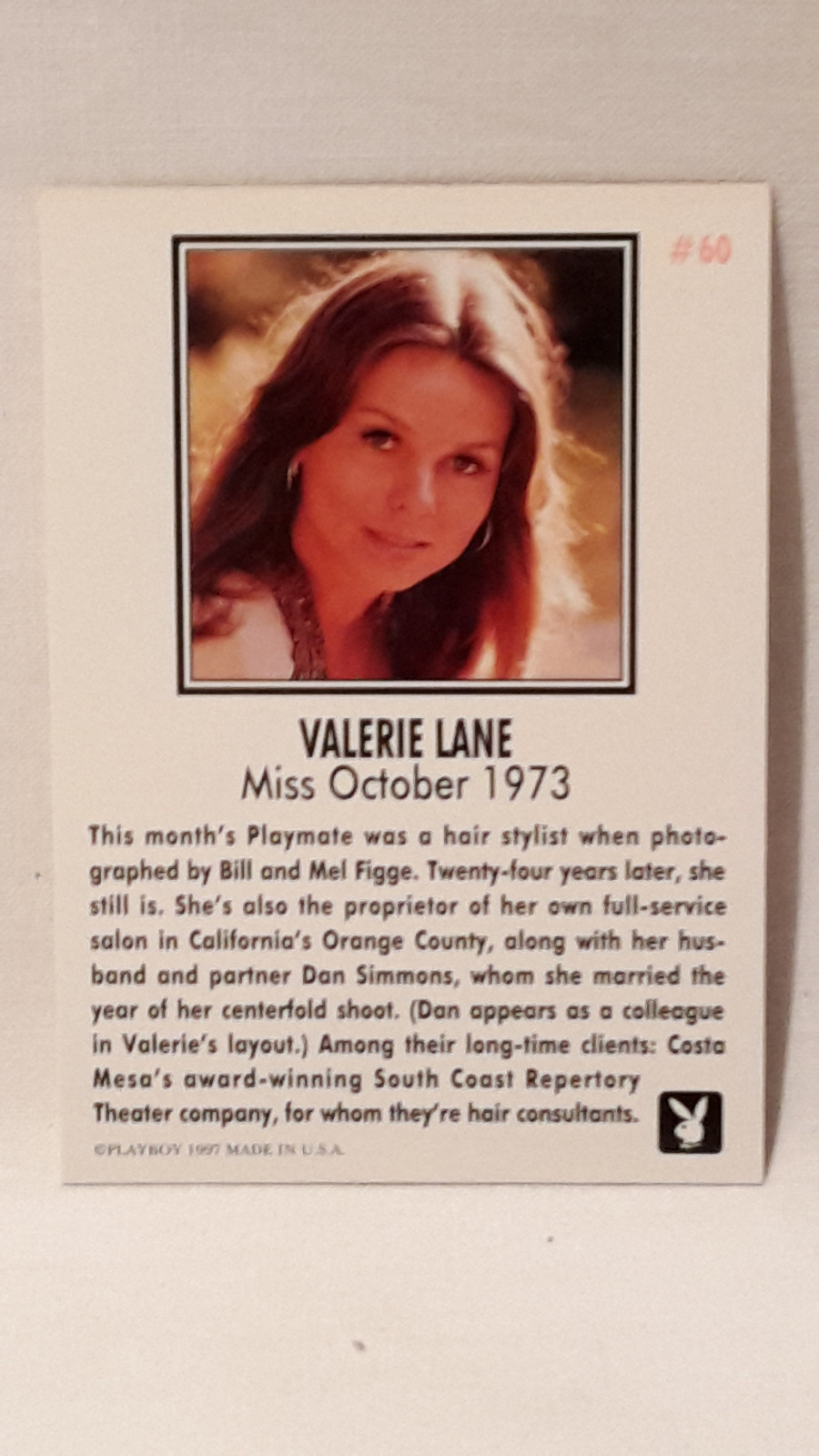Playboy`s Playmate of the Month Miss October 1973 Valerie Lane Playboy ...