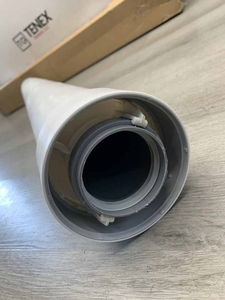 Rinnai 229310NPP 2"/4"x39" Plastic Condensing Vent Pipe Extension Kit(B ...