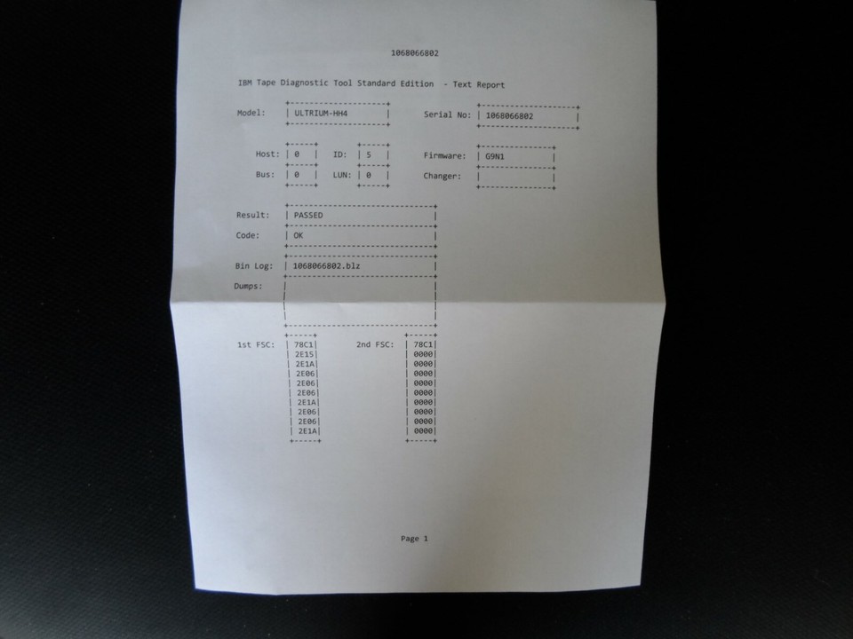 IBM LTO4 Ultrium4 HH SAS V2 INTERNAL DRIVE 46x5670 46X5672 46X6682 ...
