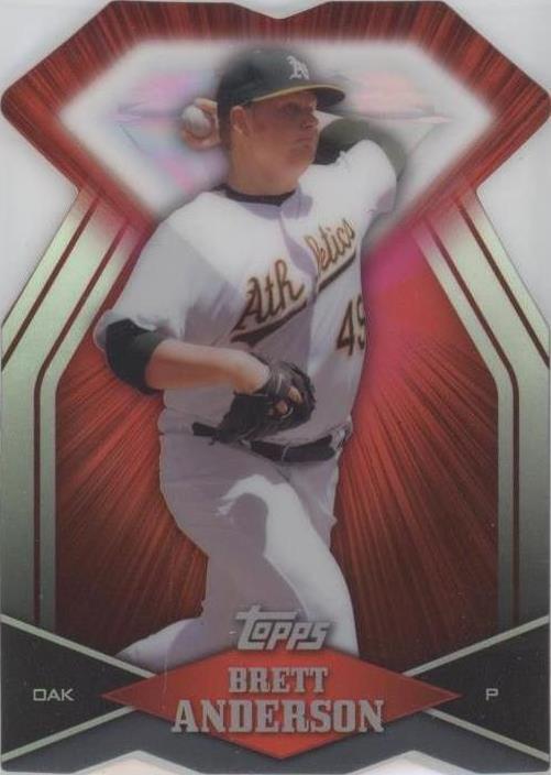 2011 Topps - Diamond Dig Contest Diamond Die Cut Brett Anderson #DDC-29 ...