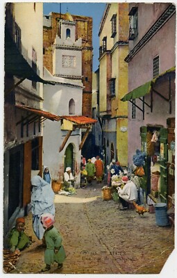 Algiers Algeria Vintage Postcard to Westmount , Quebec Canada 1930 | eBay