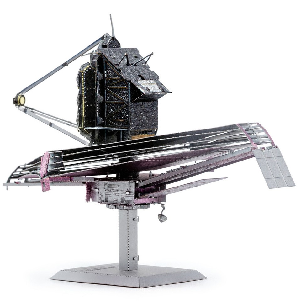 Fascinations Metal Earth JAMES WEBB SPACE TELESCOPE 3D Laser Cut Steel ...