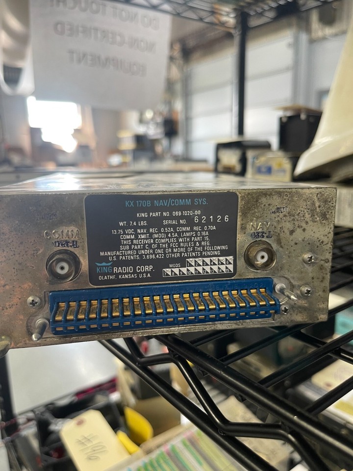 Bendix King KX170B NAV/COM | eBay