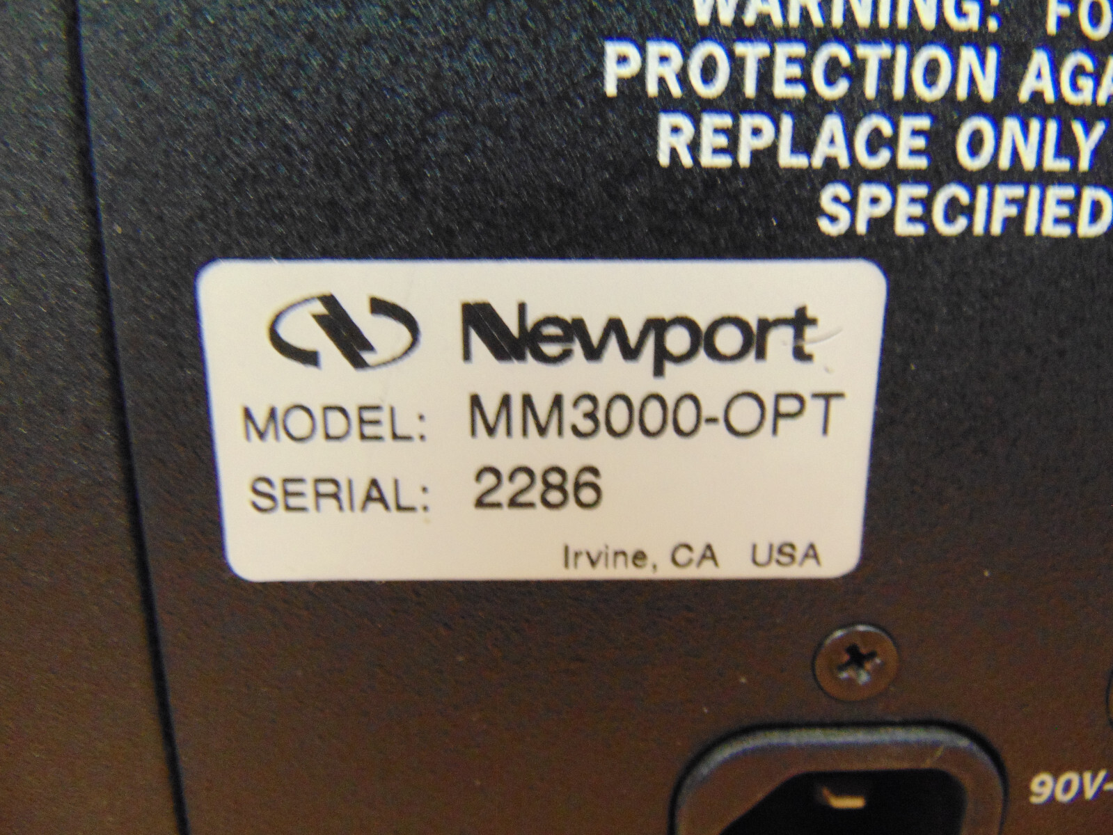 NEWPORT mm3000 FOUR AXIS STEPPER CONTROLLER DRIVER MM3000-OPT | eBay