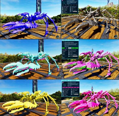 🦖ARK Survival Ascended Karkinos Colors PVE PS5/XBOX/PC | eBay