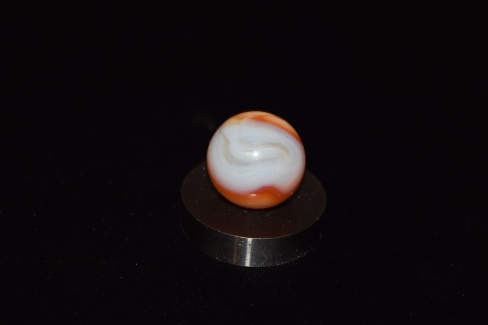 💥Vintage Heaton🧨 Firecracker🧨Simi Translucent Toy Marble Size .671 ...