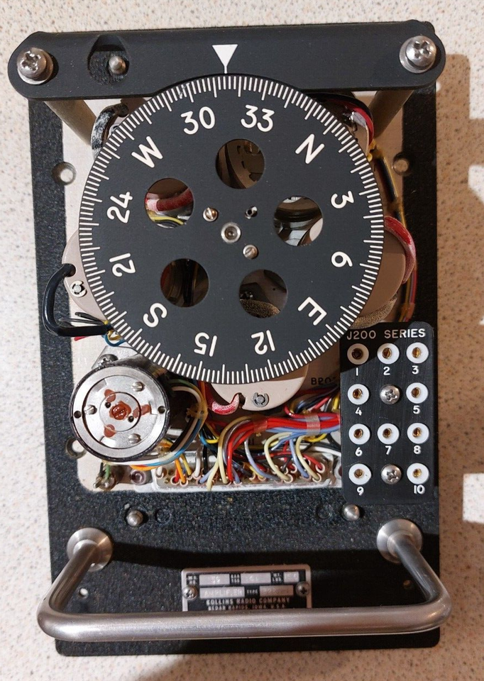aircraft avionics instrument servo synchro compass resolvers cockpit ...