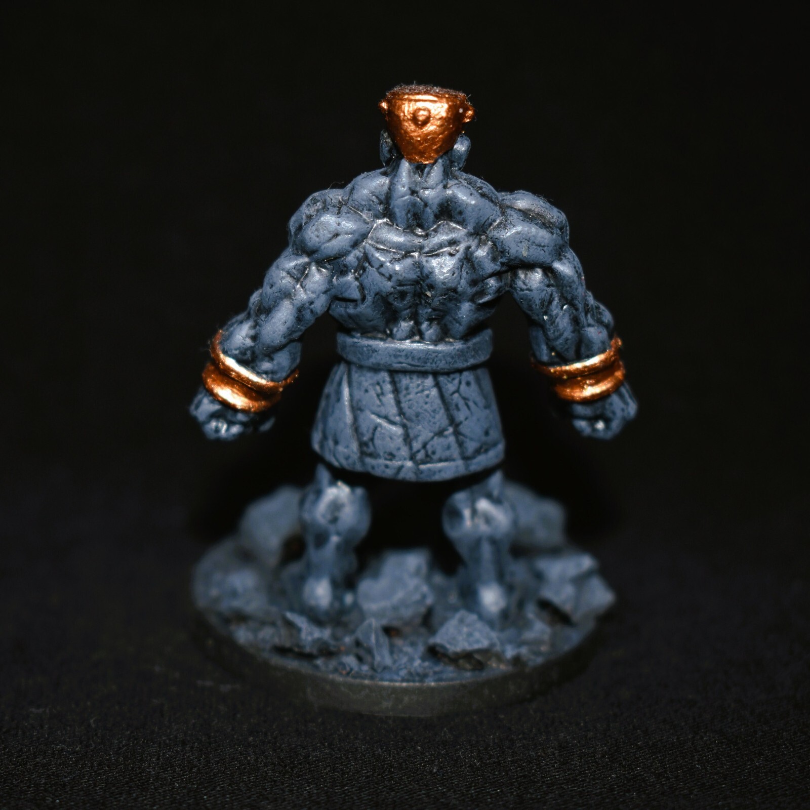 D&D Painted Miniature Figure Stone Golem Guardians | eBay