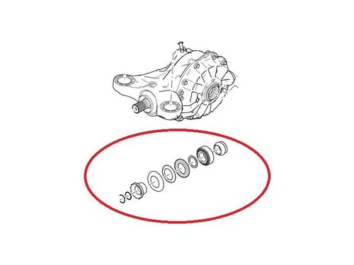 Land Rover Genuine LR158115 Rear Differential Pinion Bearing Repair ...