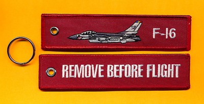 F-16 RBF embroidered fob/tag - New | eBay UK