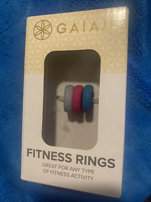 Gaiam Fitness Rings - Great For Any Type Activity. Finger Size Small 6/ ...