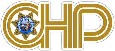 California Highway Patrol CHP Decal Vinyl Sticker Decal Car Bumper ...