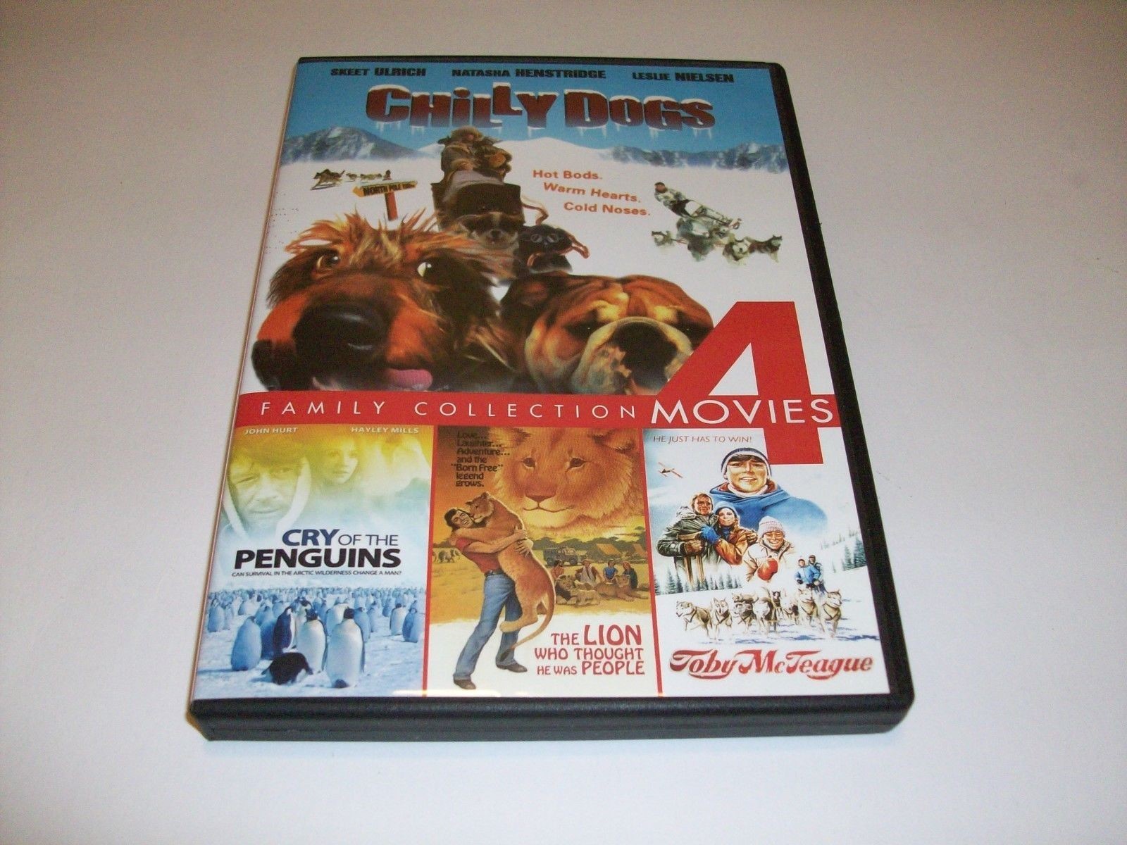 Family Collection 4 Movies - Chilly Dogs / Pengins / Lion & Toby - DVD ...