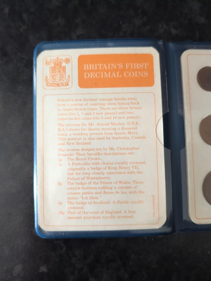 Britain's First Decimal Coin Set | eBay UK