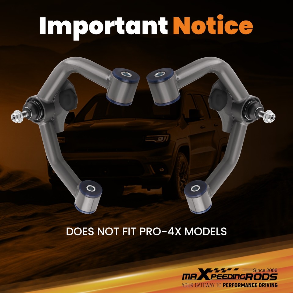 1"-3" ILift Front Upper Control Arms Kit For Nissan Pathfinder Xterra ...