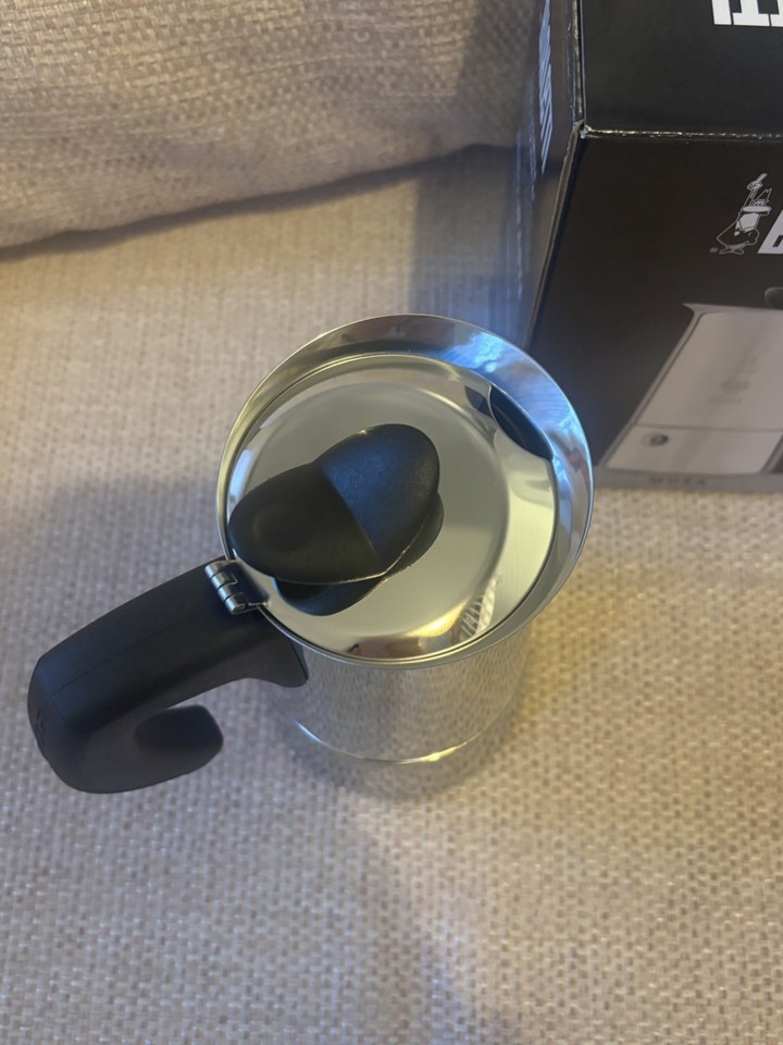 Bialetti Musa 6 Cup Moka Pot Induction Stovetop Espresso Coffee Maker ...
