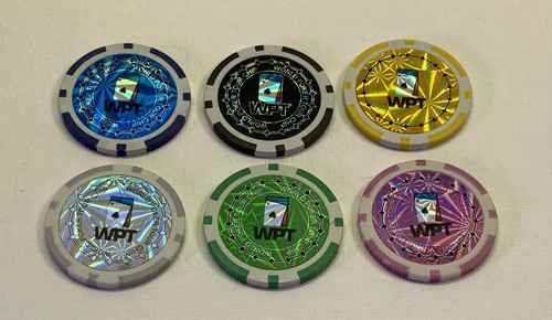 WPT World Poker Tour Holographic Laser Casino Chip Lot | eBay
