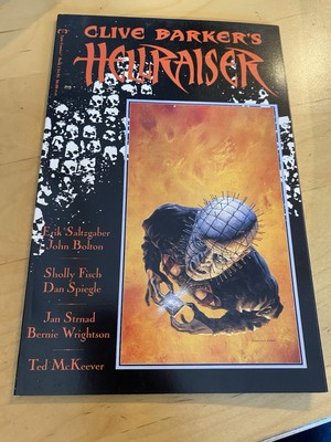 Hellraiser #1 First Pinhead Cover Clive Barker Cenobites 5.0 Scuff On ...