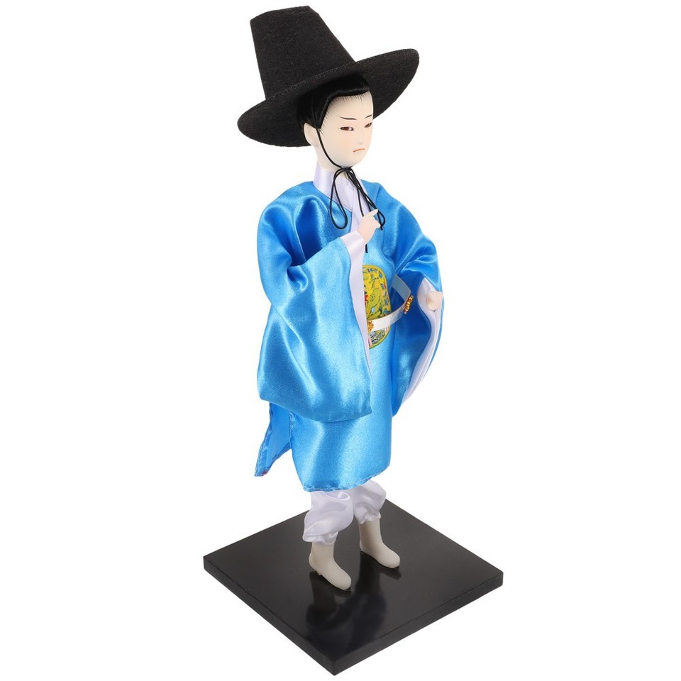 Korean Traditional Doll Dolls Man Boy Figurines Home Decor | eBay Australia