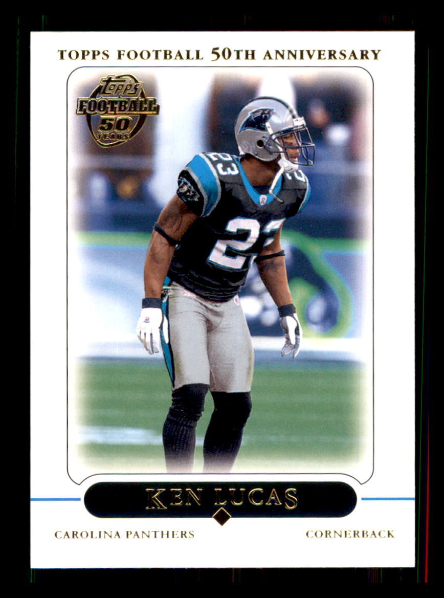 2005 FOOTBALL 2005 Topps Ken Lucas Carolina Panthers #220 1 | eBay