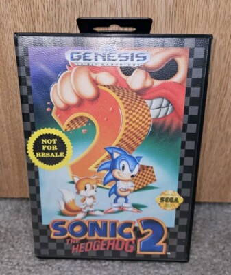 SONIC THE HEDGEHOG 2 for Sega Genesis 1992 CIB Complete Not For Resale ...