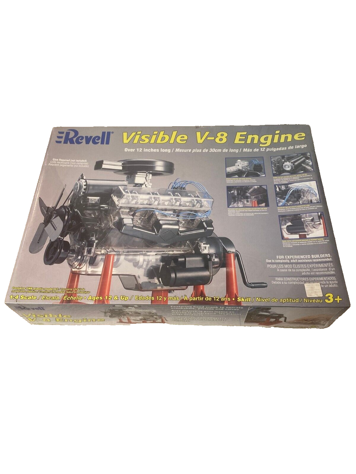 REVELL 85-8883 VISIBLE V8 ENGINE MODEL KIT 1:4 SCALE | eBay