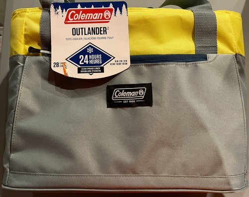 NWT Coleman Outlander Soft Tote Cooler 28 Cans Deep 24 Hour Cooling ...