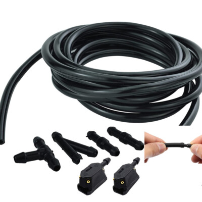 7x Car Windshield Wiper Washer Jet Tube Pipe Hose Connectors Kit For ...