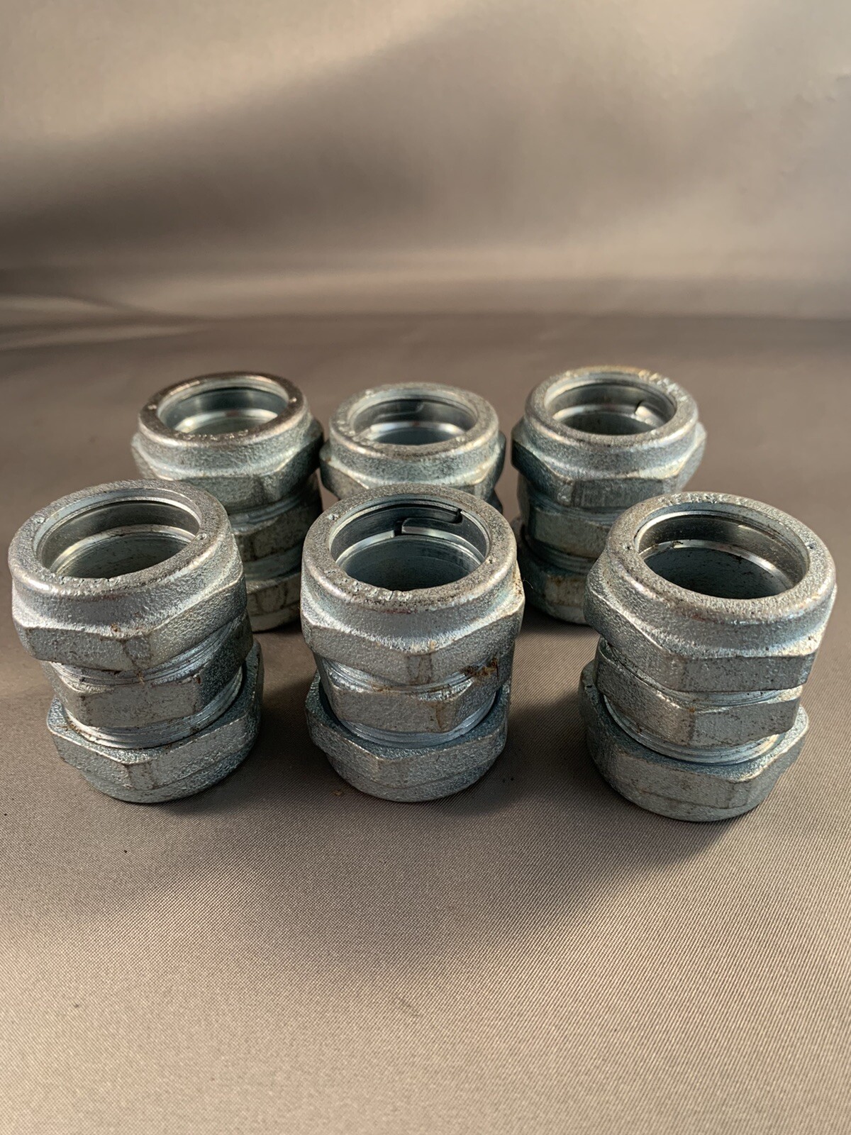 3/4 Inch Threadless (compression) Rigid Coupling OZ/Gedney RMC lot of 6 ...