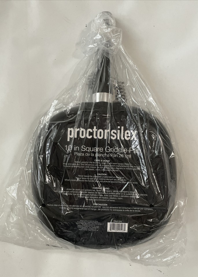 Proctor Silex, 10 In Square Griddle Pan 643700225481| eBay