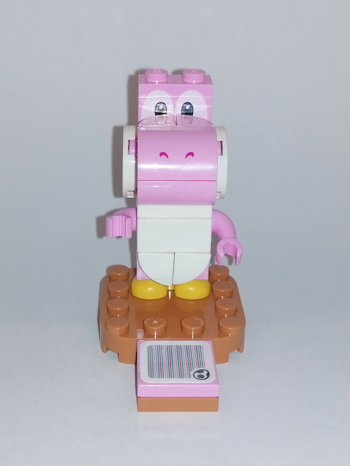 LEGO Super Mario - Pink Yoshi - Minifigur Figur Gumba Rosa Joschi Luigi ...