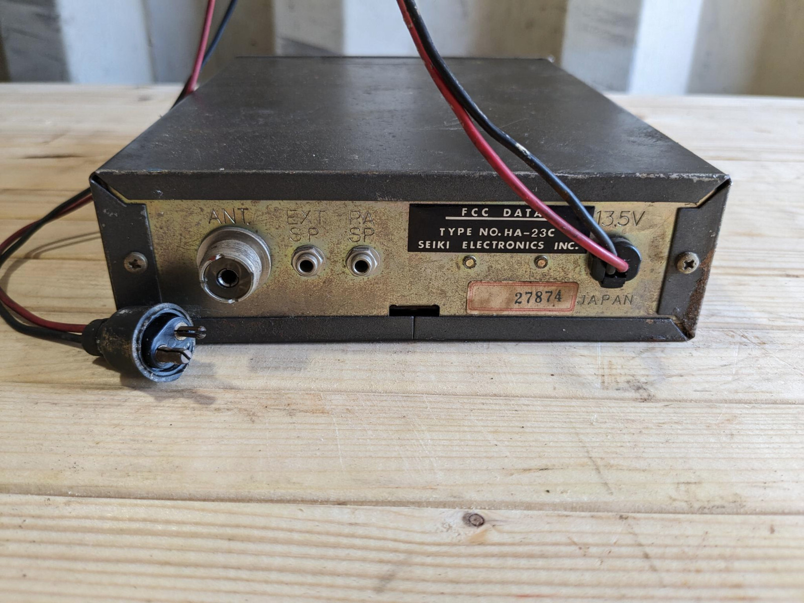Vintage CB Radio Transceiver Type No. HA-23C | eBay