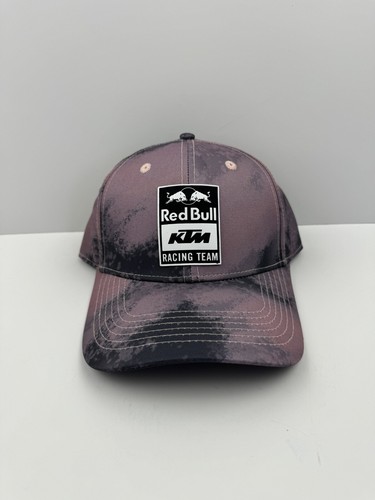 Red Bull KTM Cap Grey/Purple/Pink Snap Back Racing Team Ball Cap | eBay