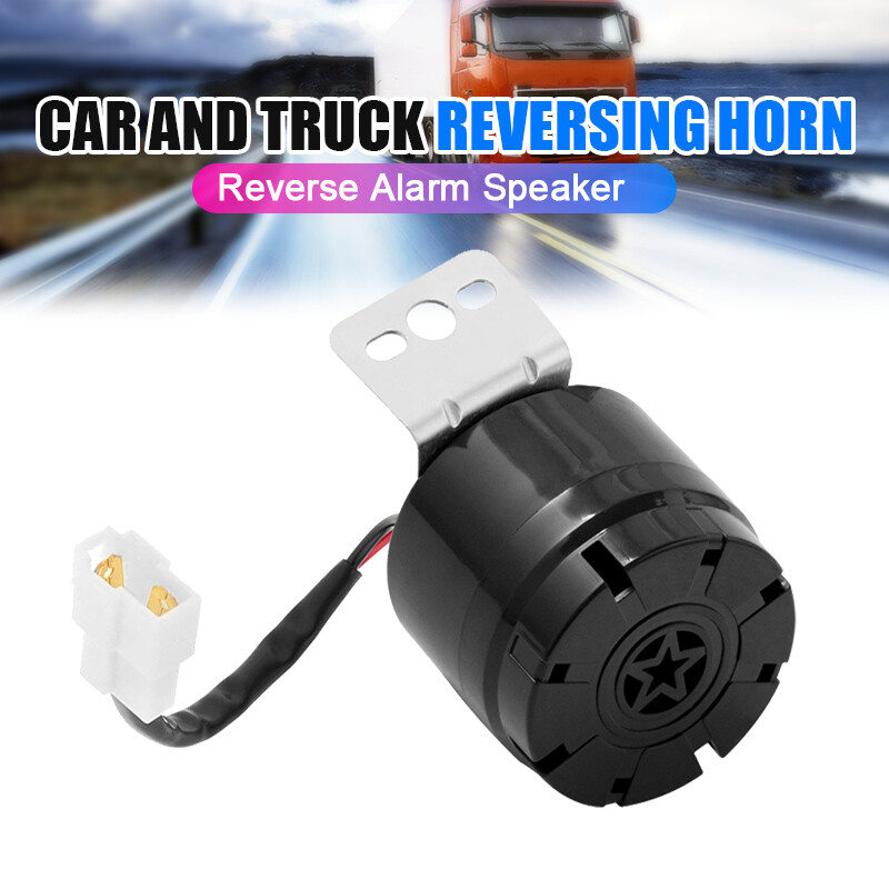 12V 105DB Back Up Alarm with Wire Reverse Beeper Horn For Car Pickup ...