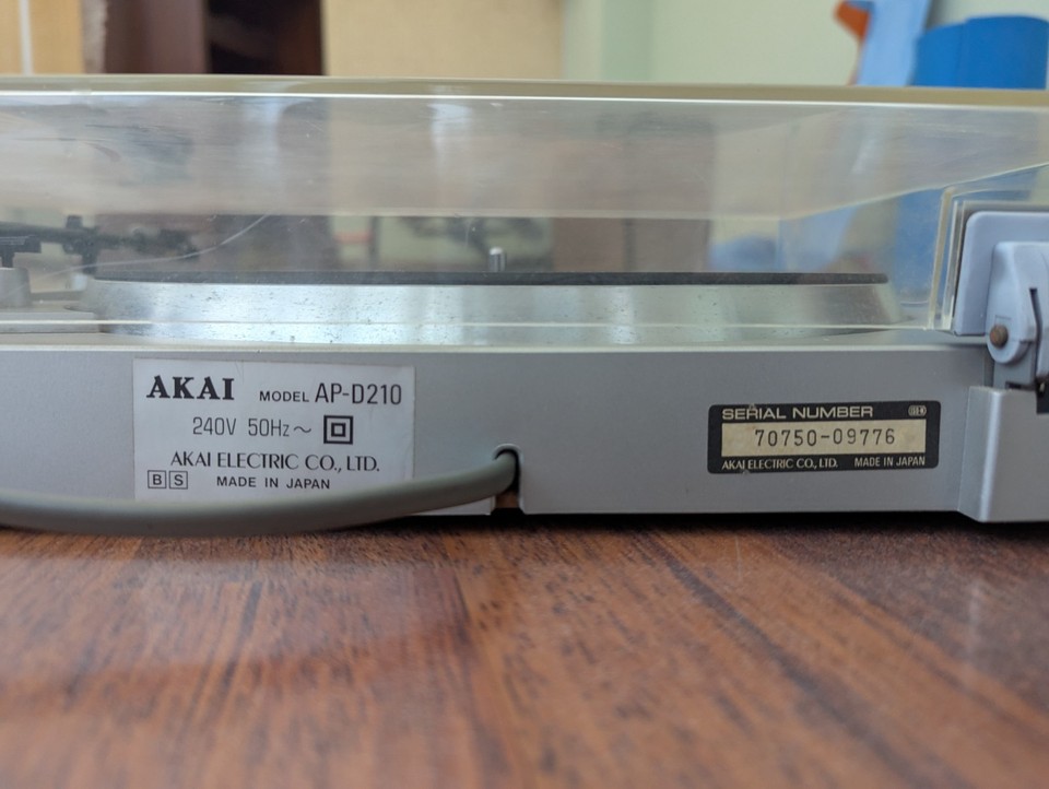RARE AKAI AP-D210 HIFI TURNTABLE DIRECT DRIVE SERVO LOCKED - | eBay UK