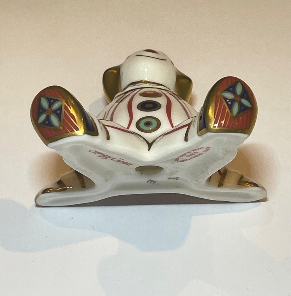 Royal Crown Derby Stripy Clown | eBay UK