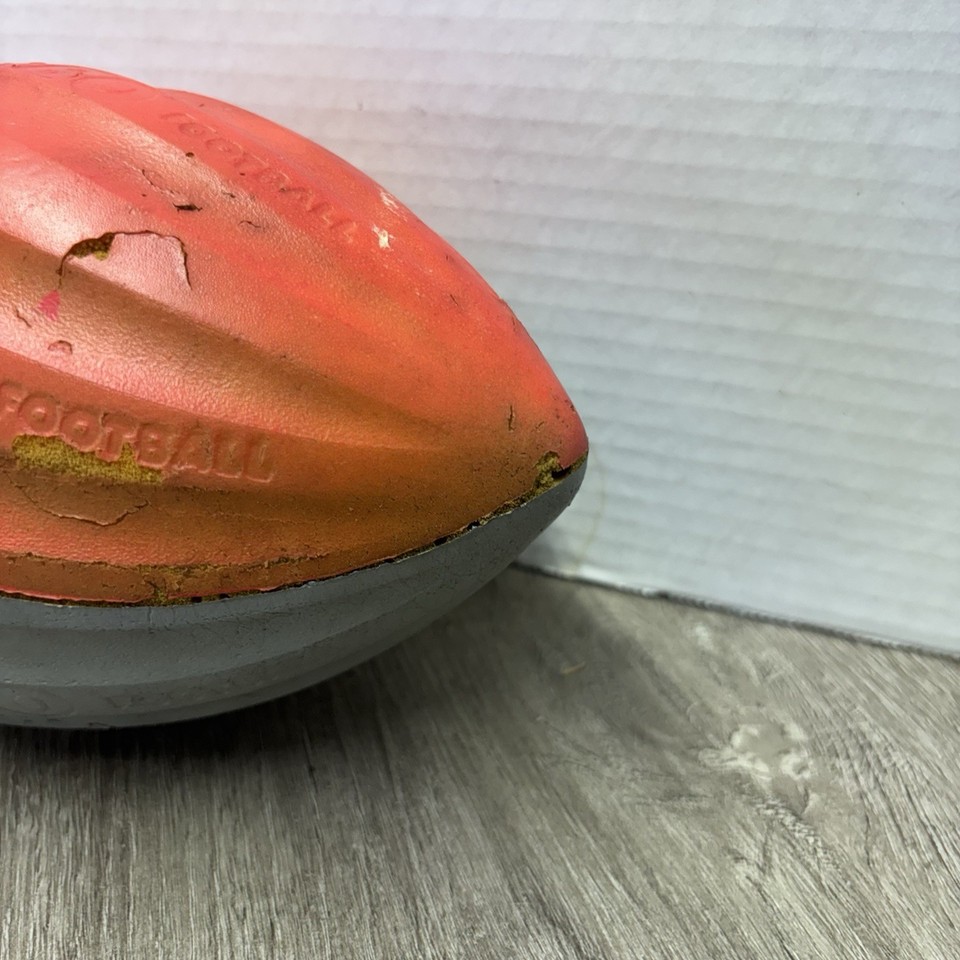 Vintage NERF TURBO Football, Silver & Red, 1989 Parker Brothers | eBay