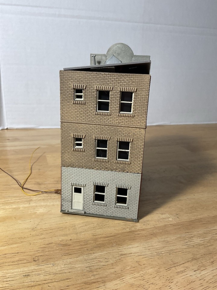 Ho Scale Train Model Kitbash Building Already Built | eBay