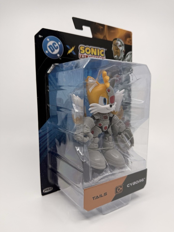 FREE SHIP Jakks Pacific Sonic The Hedgehog x DC Tails as Cyborg 5 ...