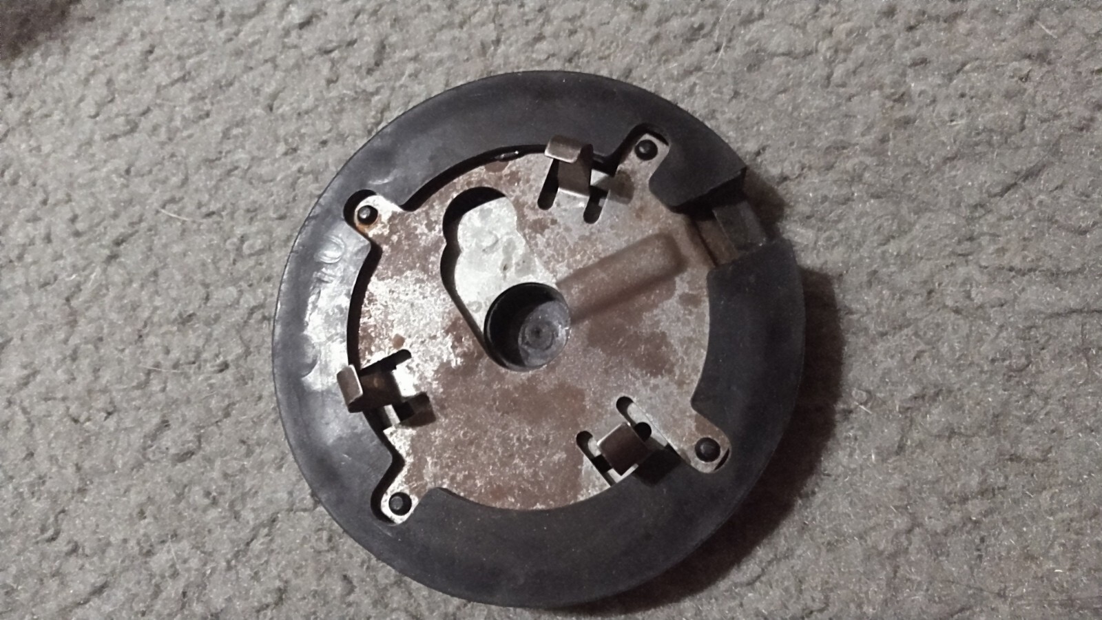 PONTIAC FIERO STEERING WHEEL HORN BUTTON OEM Factory black | eBay