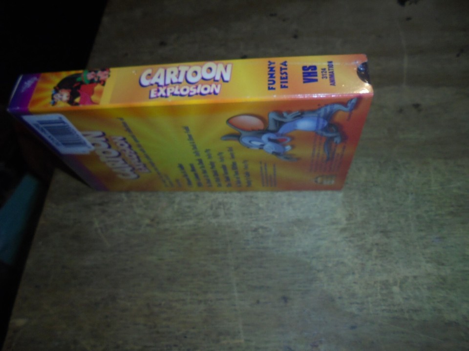 Cartoon Explosion Funny Fiesta VHS Tape new | eBay