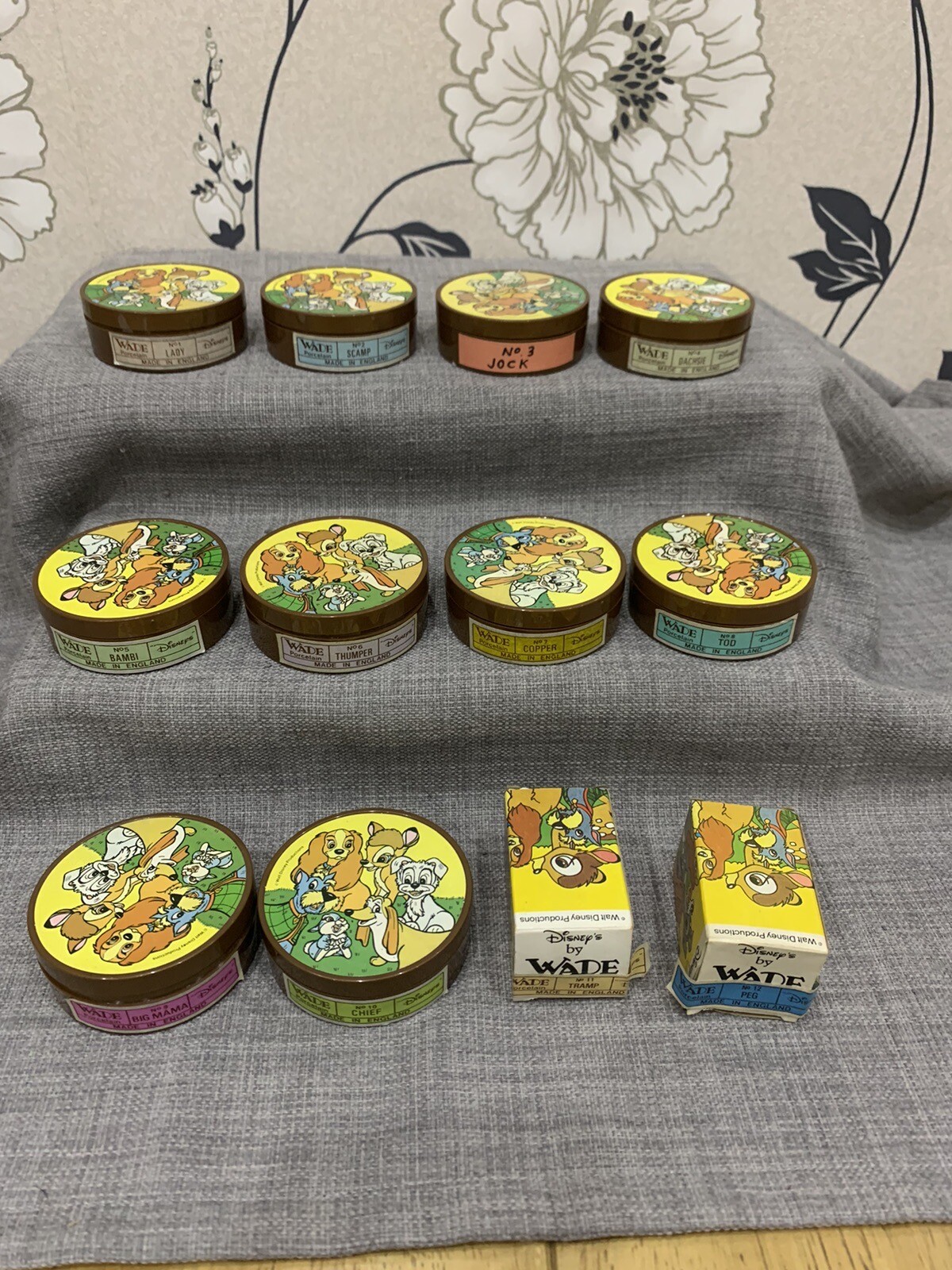 Wade Disney Hat Box Series Second Issue Plastic Boxes | eBay UK